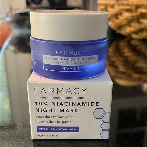Farmacy | Skincare | Farmacy Niacinamide Night Mask Vibrant Blue | Poshmark